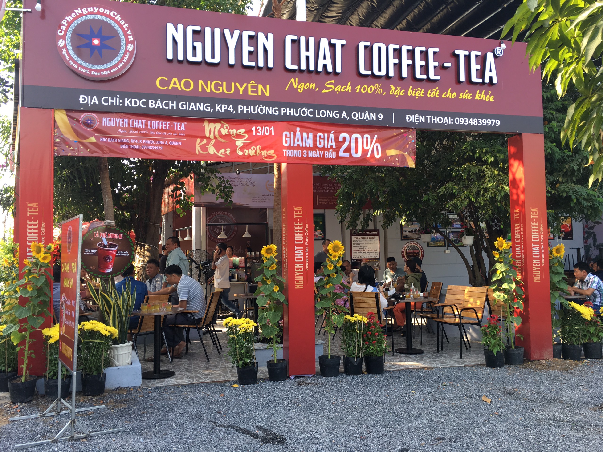 Quán Cafe Ngon Sạch Anh Trí Quận 9 - Cà phê rang xay